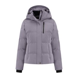 Travelin' Ulrike Paars dames puffer jas