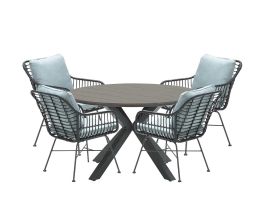 Garden Impressions Lucas Tulli 5-delig zwarte tuinset