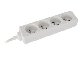 Perel EB4WN-5 4-voudige stekkerdoos - 5 meter