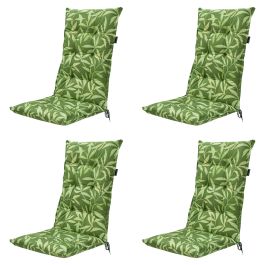 Madison Fergus green Tuinstoelkussen - Set van 4
