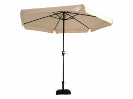 Lesli Living Gemini 300 cm parasol - Ecru